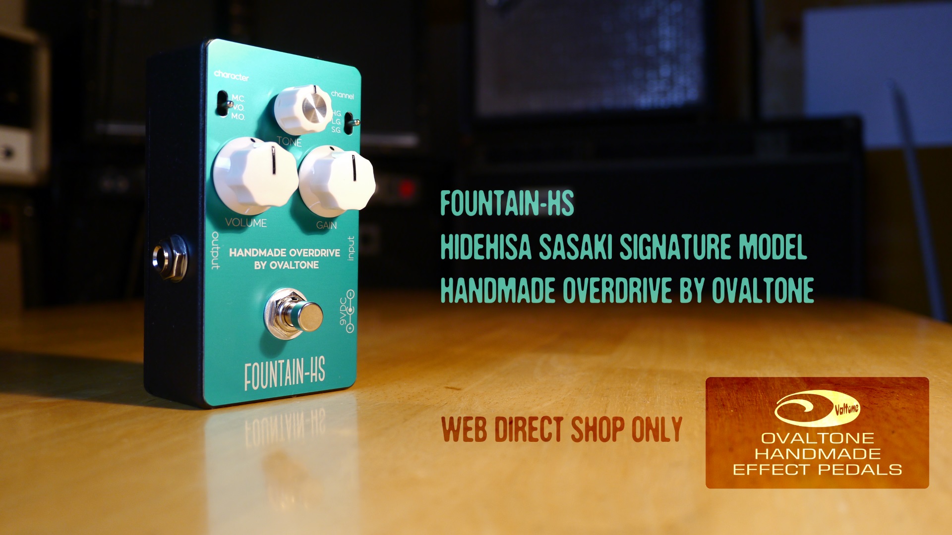 FOUNTAIN – Ovaltone -handmade effect pedals-